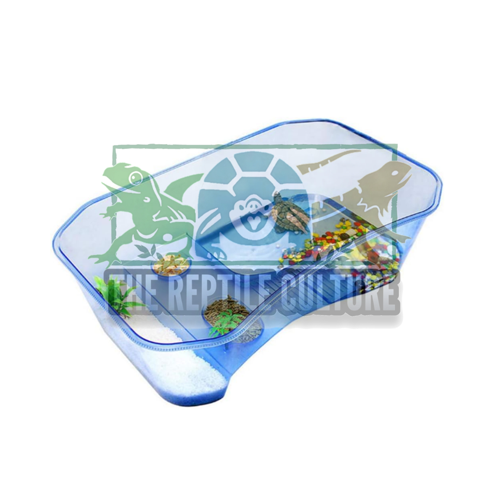 Turtle Tank Terrarium Vivarium Water Turtle Terrapin Box Tortoise Basin ...