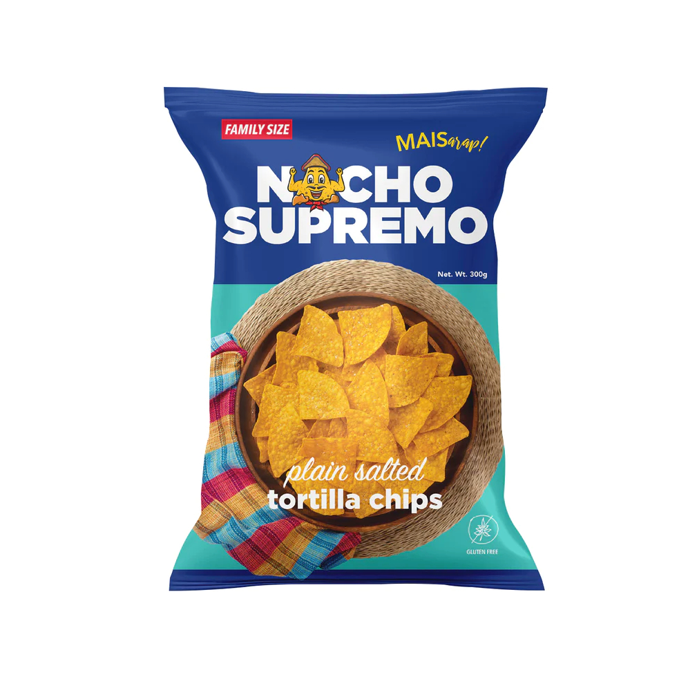 Nacho Supremo Tortilla Chips Nachos Plain Salted 500g | Shopee Philippines