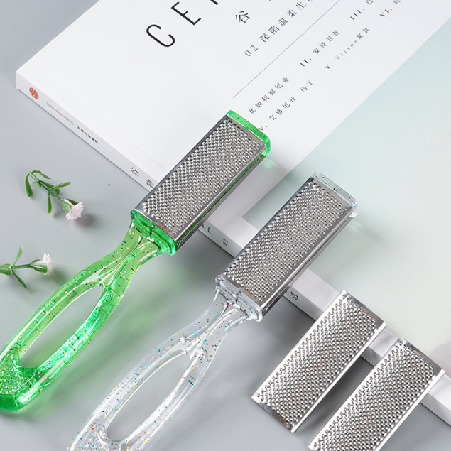 Foot File Stainless Steel Spa Pedicure Callus Remover Foot Rasp File ...