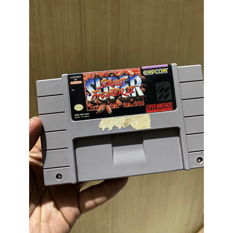 SUPER STREET FIGHTER II SNES ORIGINAL GAMES | Shopee Philippines