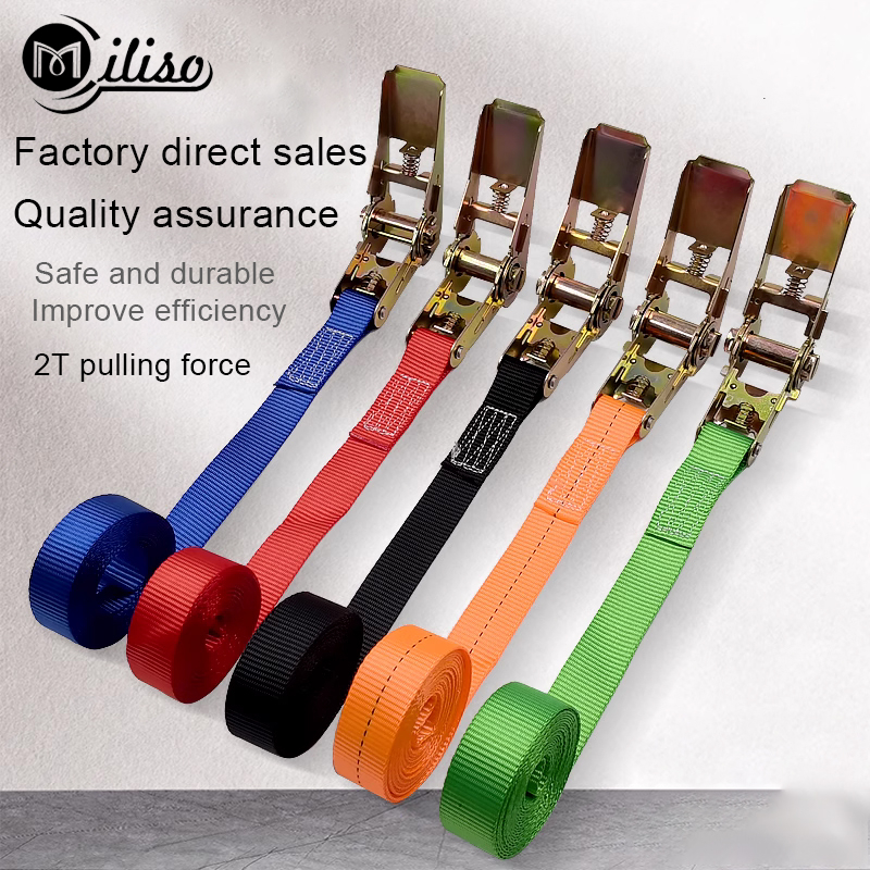 Cargo Strap Ratchet Strap High Strength Ratchet Tie Down Hold Cargo ...