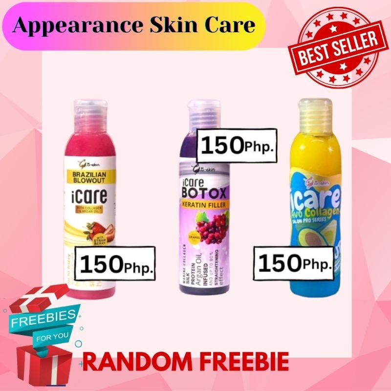Gskin Icare Braziliant Blowout and Icare Botox Keratin Filler | Shopee ...