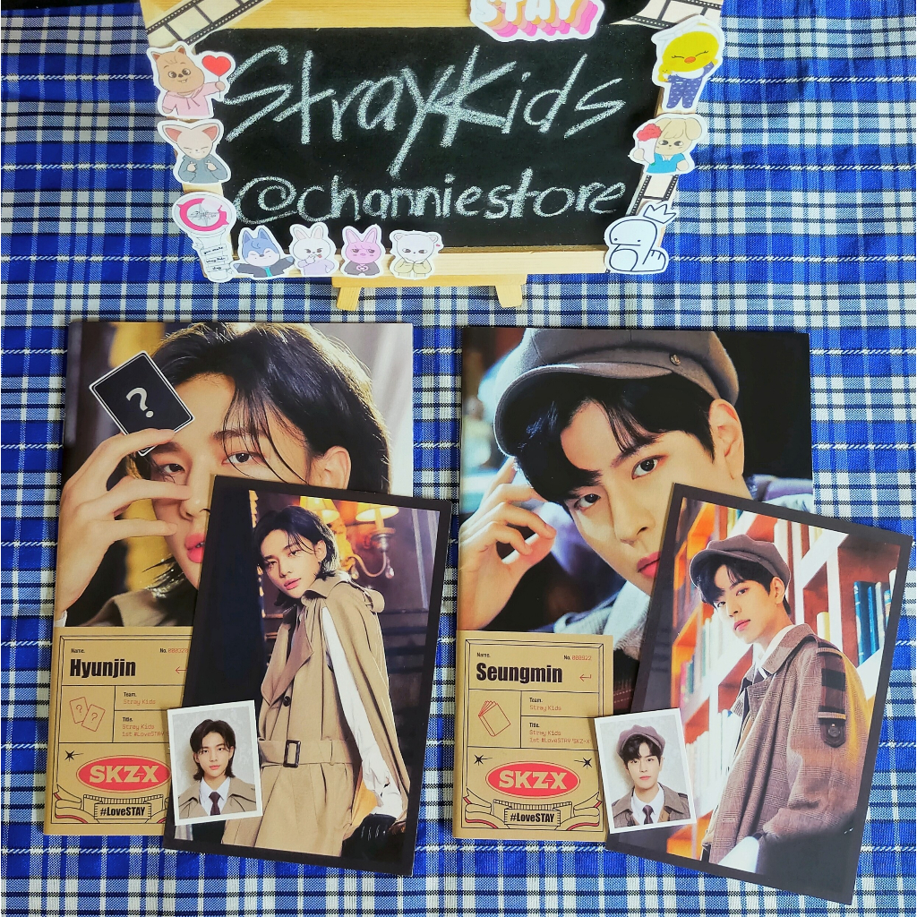 [ON HAND] OFFICIAL Stray Kids 1st #LoveSTAY SKZ-X - Photobook Paper ...