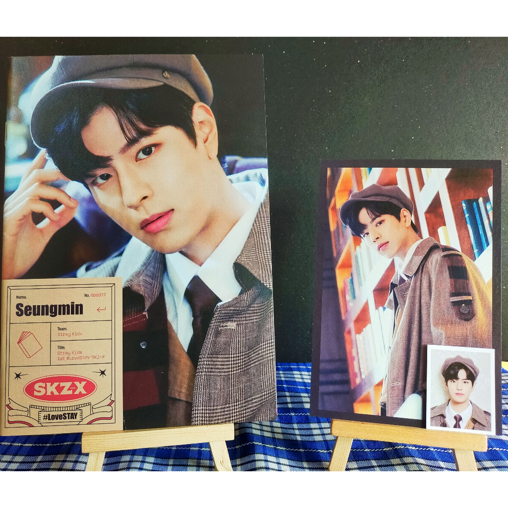 [ON HAND] OFFICIAL Stray Kids 1st #LoveSTAY SKZ-X - Photobook Paper ...