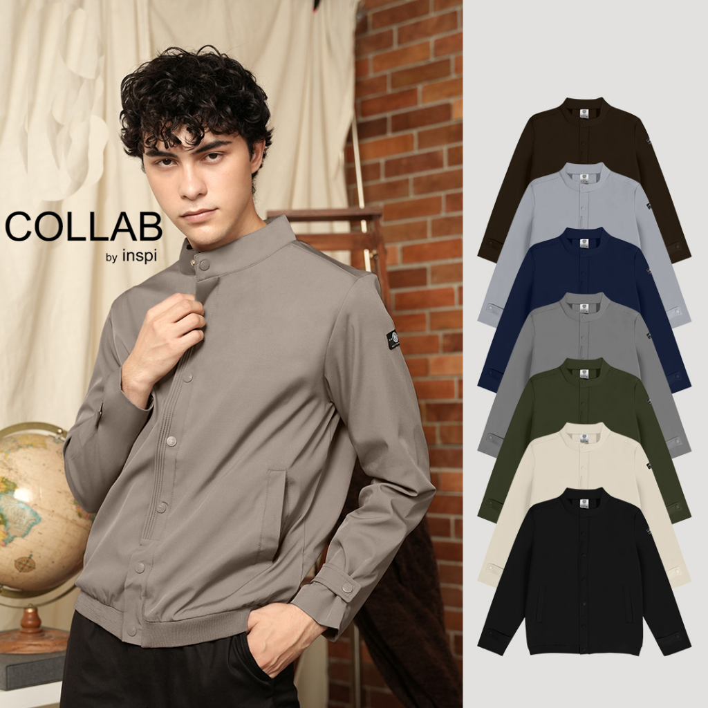 COLLAB By Inspi Originals Korean Bomber Jacket For Men And Women Full ...