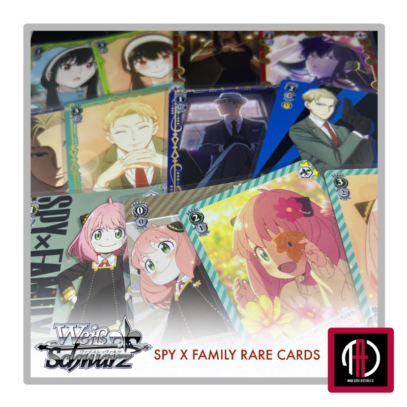 Weiss Schwarz TCG - Spy X Family Rare Cards - Yor Loid Anya Forger | Shopee Philippines