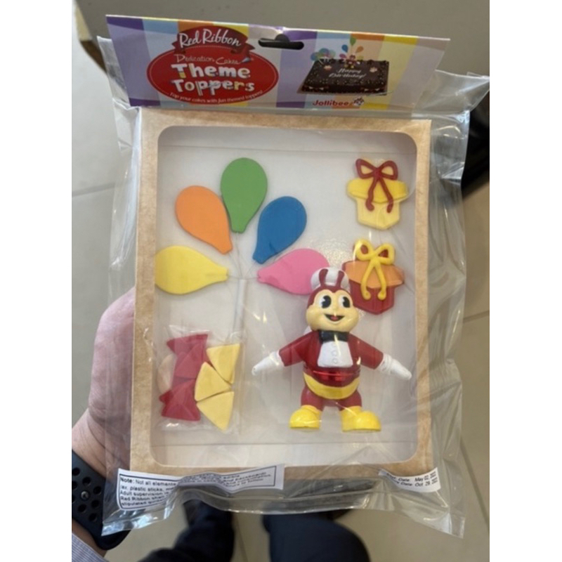 Jollibee Toys (Jollibee Cake Topper) Jollibee Theme Toppers | Shopee ...