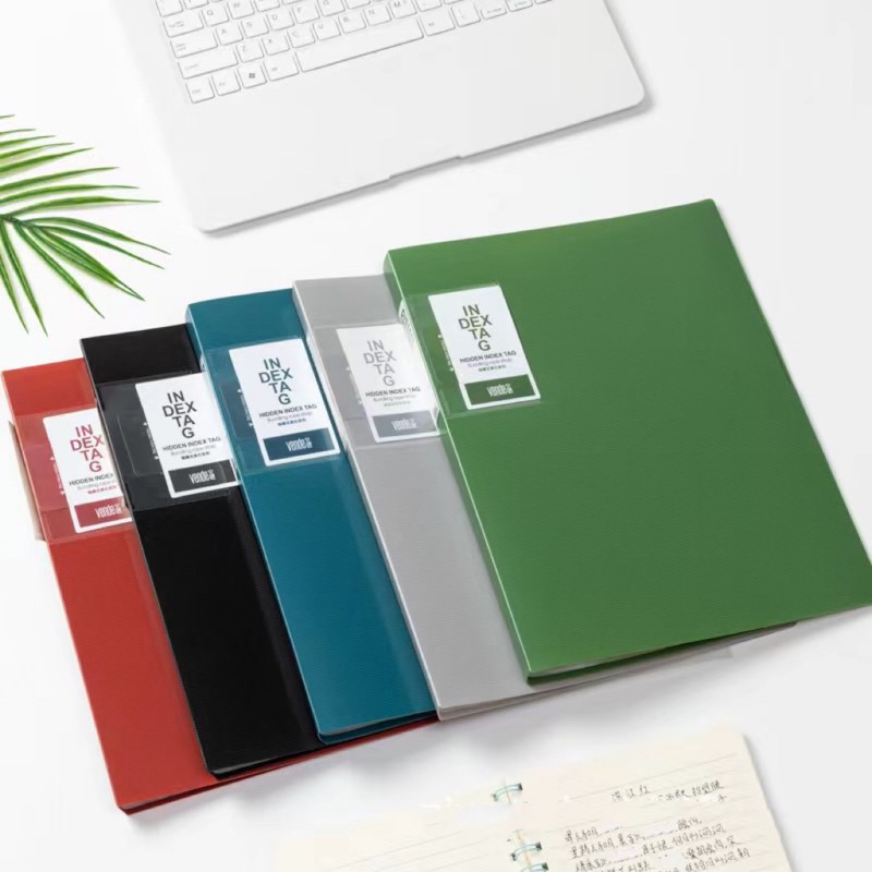 Clear Book Folder File Organizer Clear Folder Presentation Book 30/60 ...