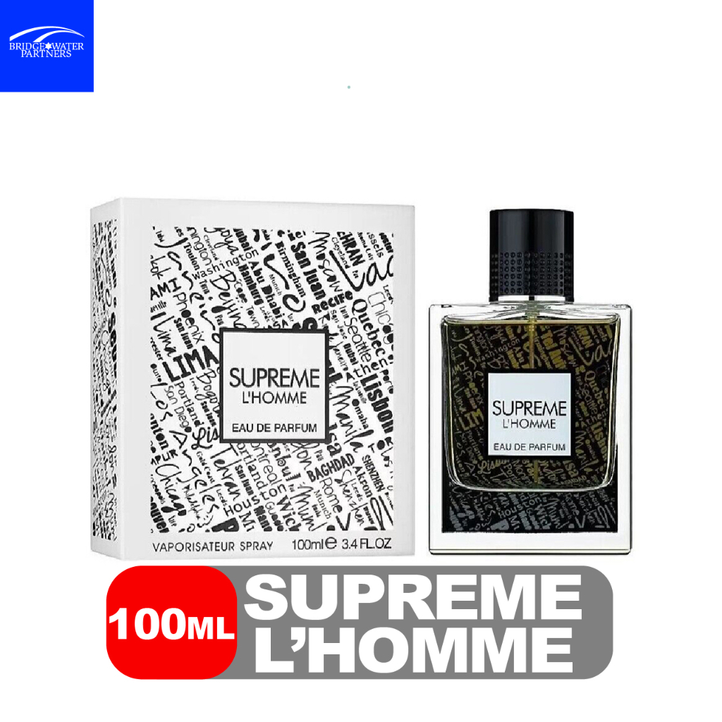 Fragrance World Supreme L'Homme EDP (100ml) | Shopee Philippines