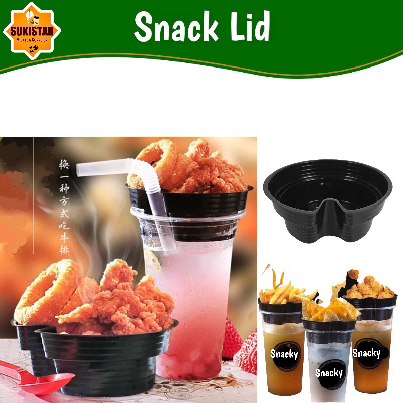 Snack Lid For Cups 95mm and 90mm (100 pcs) | Shopee Philippines