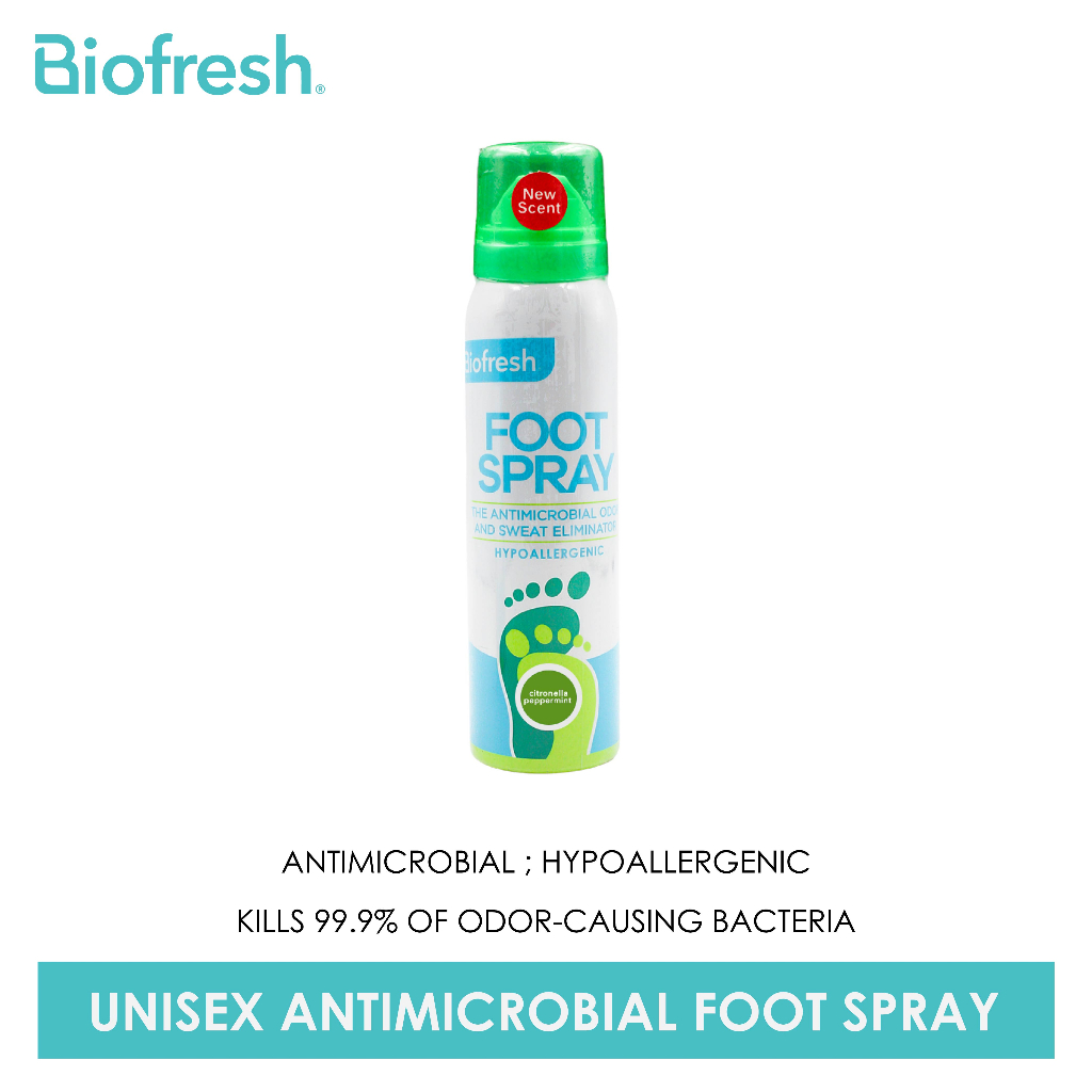 Biofresh Unisex Antimicrobial Citronella Foot Spray 1 Piece FMFS11 ...