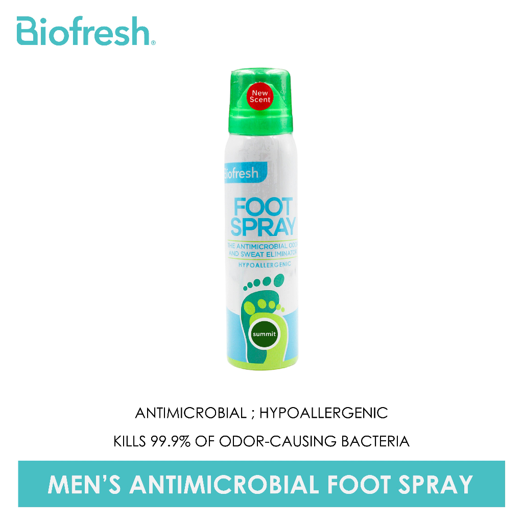Biofresh Men’s Antimicrobial Foot Spray 1 piece FMFS17 | Shopee Philippines