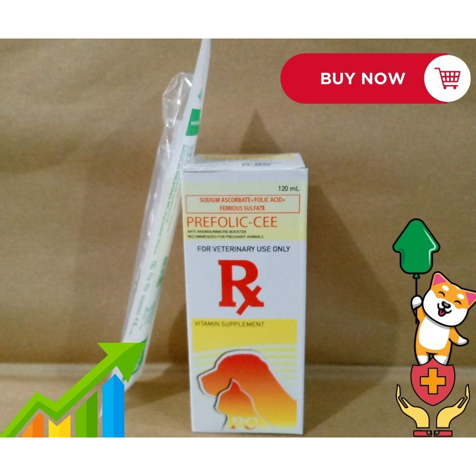 PREFOLIC-CEE (Sodium Ascorbate + Folic Acid + Ferrous Sulfate) 120ml ...