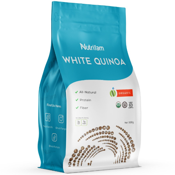 Nutrifam White Quinoa (500g) | Shopee Philippines