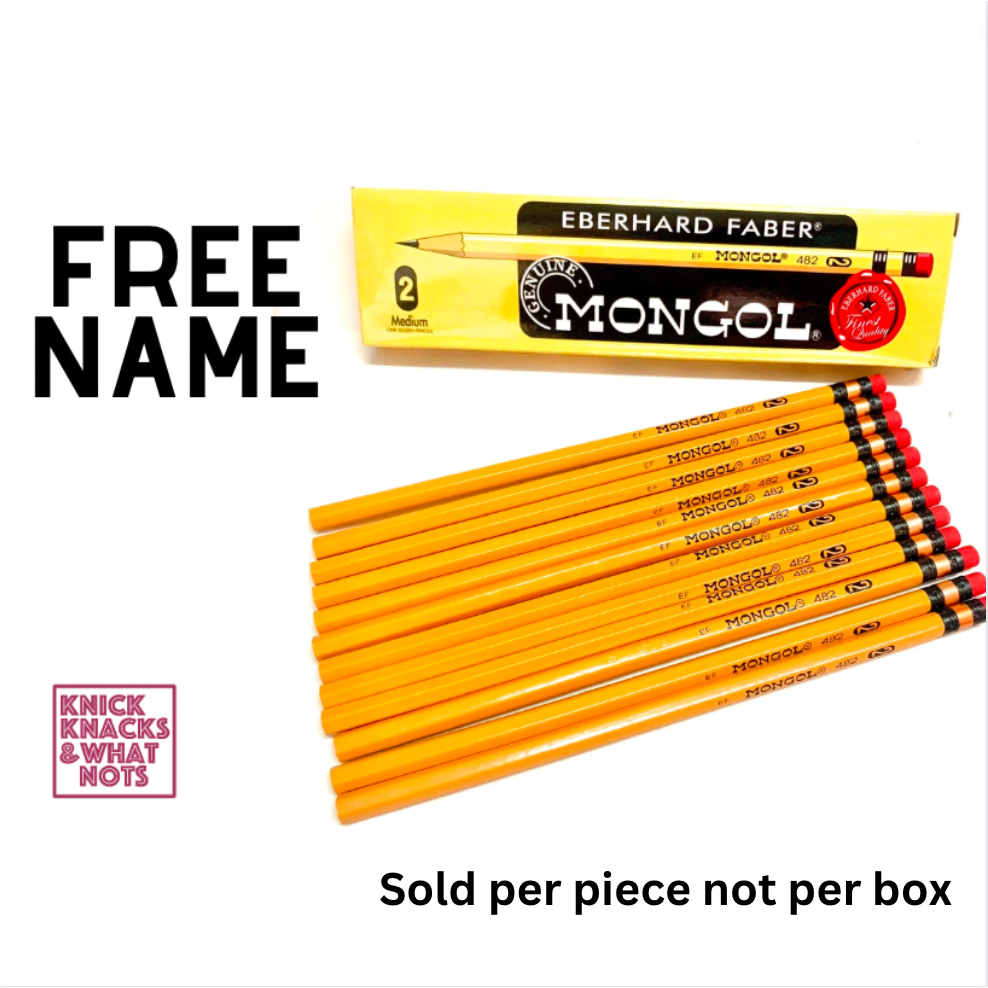 Personalized Pencil | Original Mongol 1, 2, and XL 1 PC | Laser ...