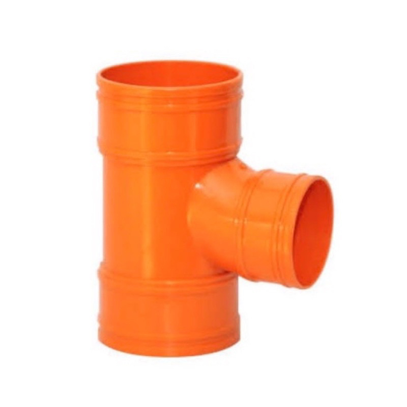 orange pvc wye elbow tee clean out coupling..2” 3” | Shopee Philippines