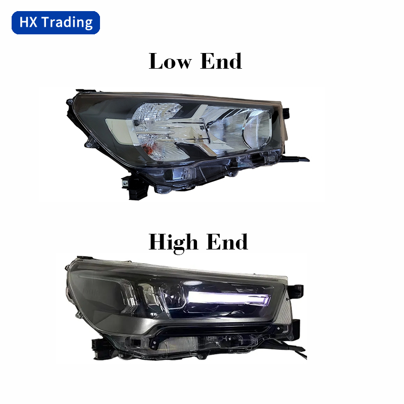 Toyota Hilux Revo Headlight/2020-Present Model/Low/High/LED/Head Lamp ...