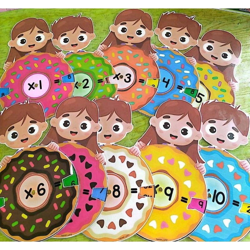 Multiplication Donuts Spinners | Shopee Philippines
