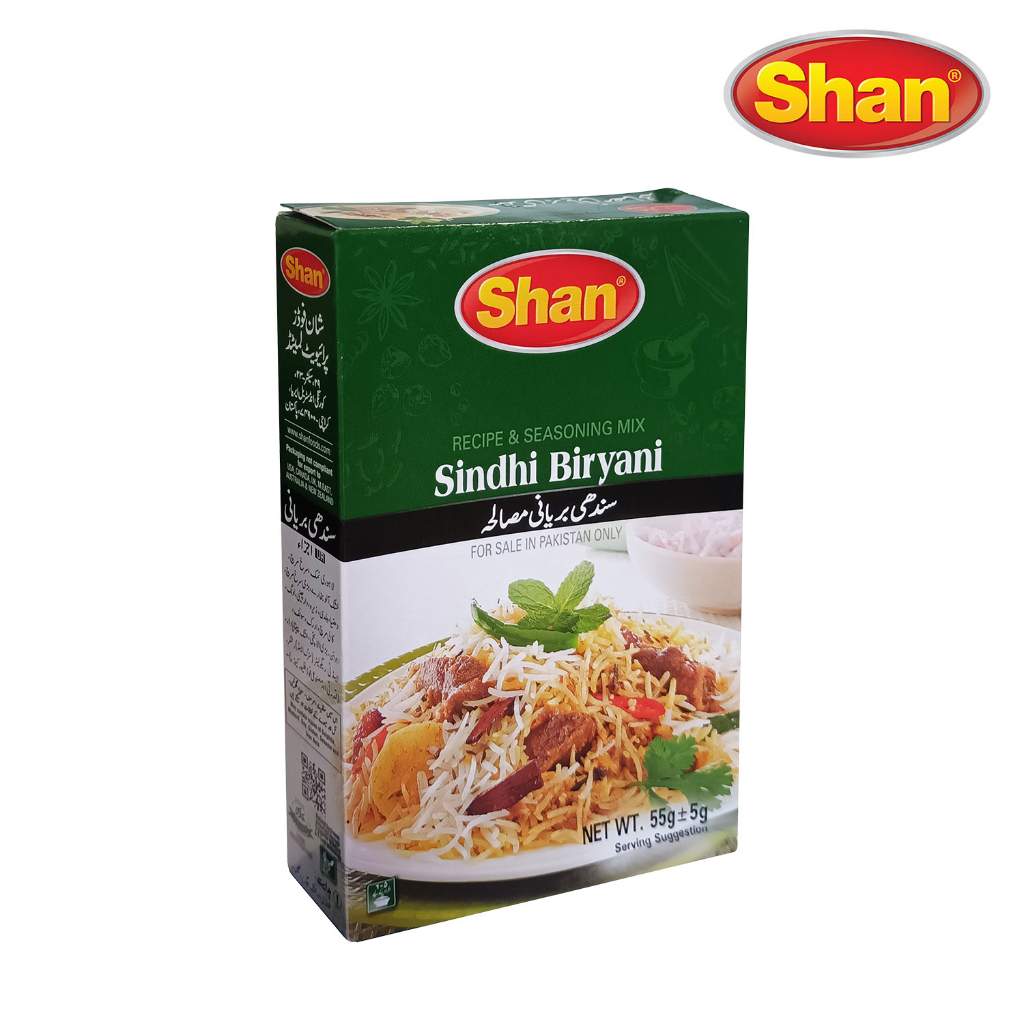 Shan Sindhi Biryani Recipe & Seasoning mix 55±5g | Shopee Philippines