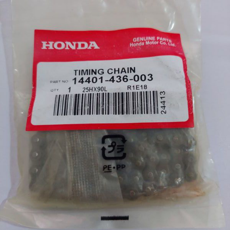 [KR] Genuine TIMING CHAIN 25Hx90L 14401-436-003 Honda CB125 / XRM110 ...