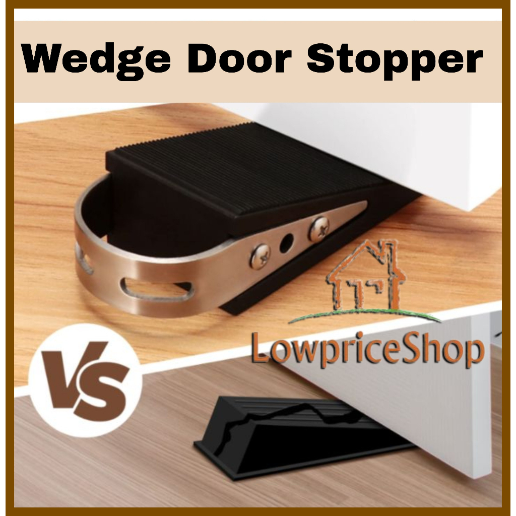 Jerry8888 Heavy Duty Door Stopper Block Guard Wind Door Stopper Wedge ...