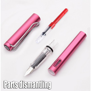 Simple Fountain Pen Replaceable Ink Calligraphy Practice Pen Stationery ...