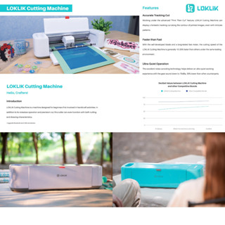 Loklik Crafter Cutting Machine 230v | Shopee Philippines