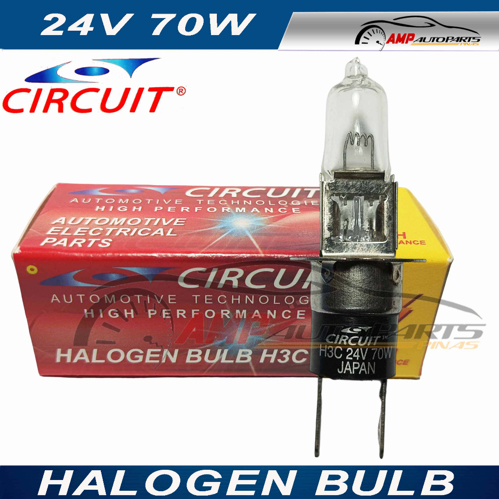 H3C CIRCUIT Halogen Bulb 24V 70W | Shopee Philippines