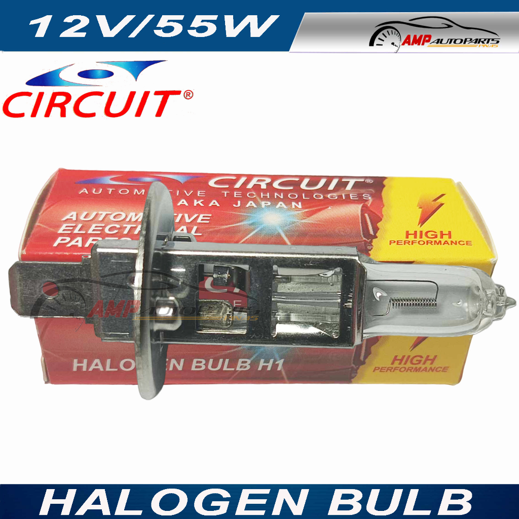H1 CIRCUIT HALOGEN BULB 12V/55W | Shopee Philippines