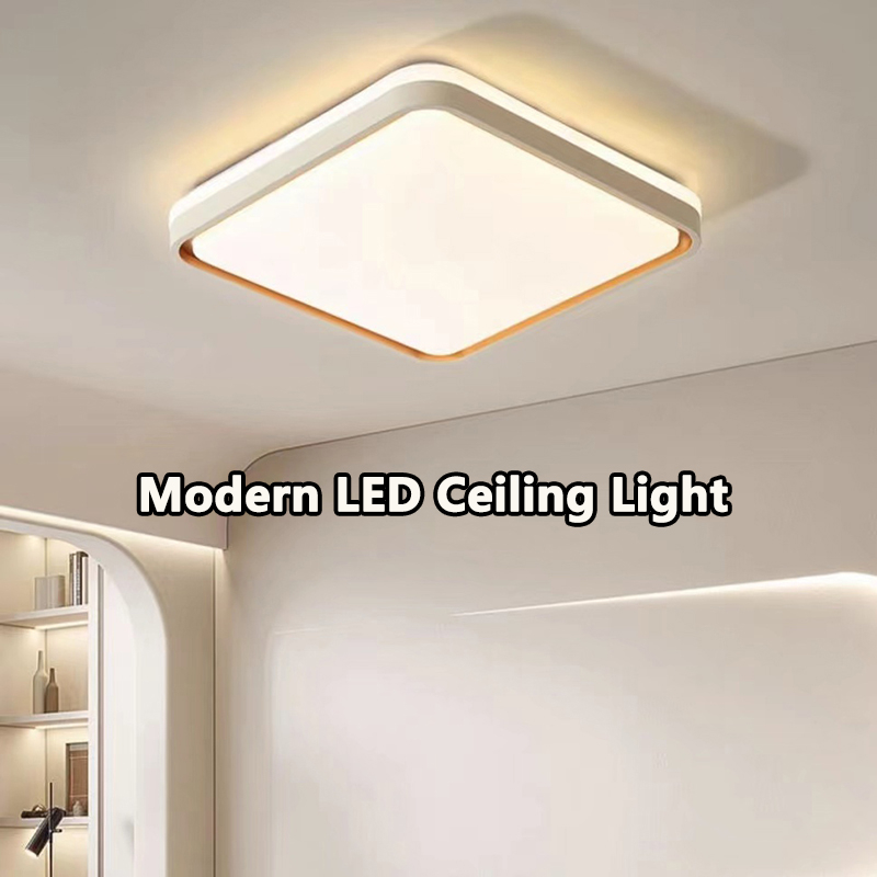 Nordic LED Chandelier Ceiling Lights Modern Tri Color Ceiling Lamp For ...