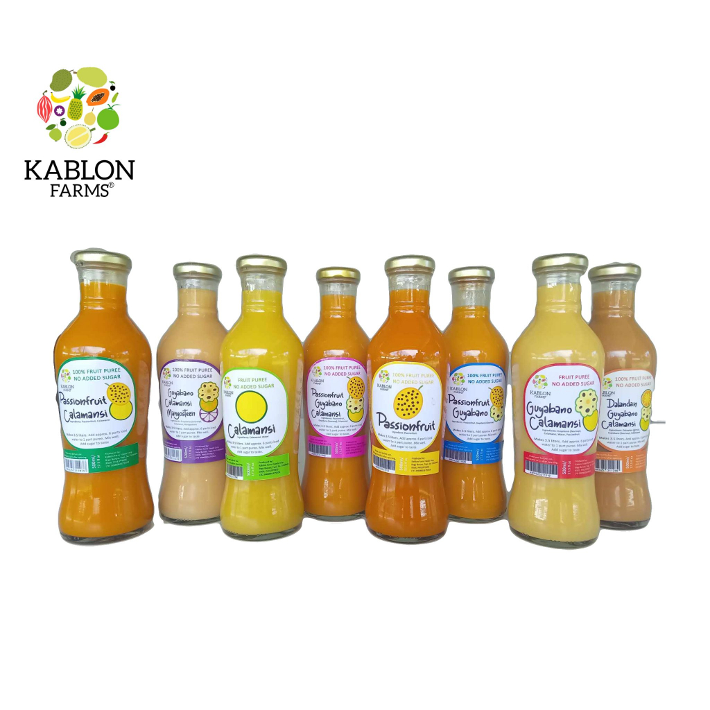 KABLON FARMS Unsweetened Fruit Juices 500ml | Shopee Philippines
