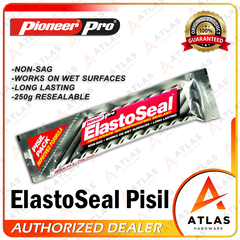 Pioneer Elastoseal WaterProofing Sealant 250g Pisilito ORIGINAL ...