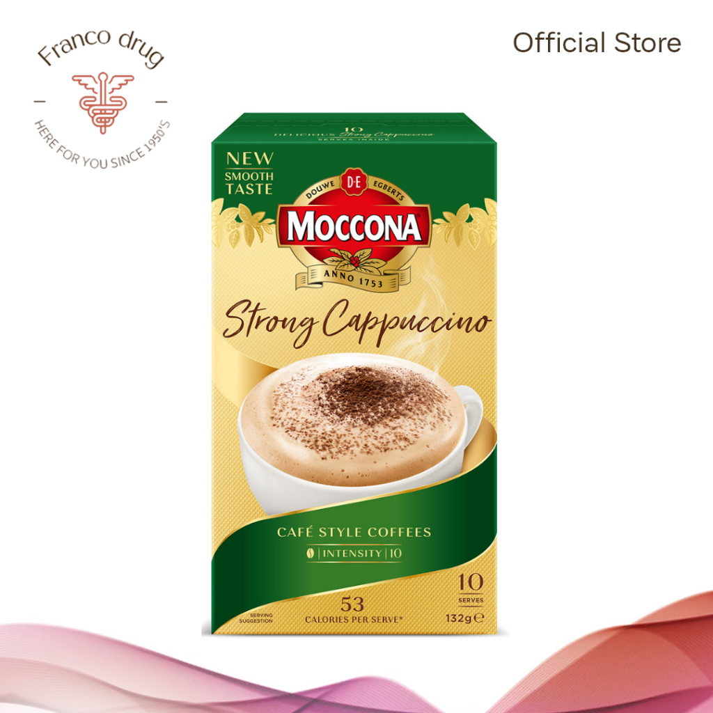 Moccona Instant Coffee, (132g) Caramel, double shot latte, strong ...