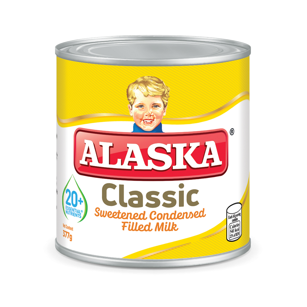 Alaska Sweetened Condensed Filled Milk 377g | Shopee Philippines
