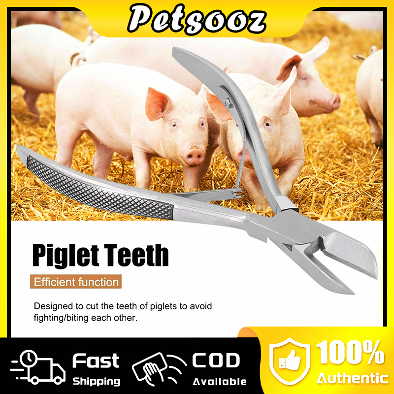 14cm Pig Tooth Cutter Teeth Clipper Forceps for Piglet Cutting Plier ...