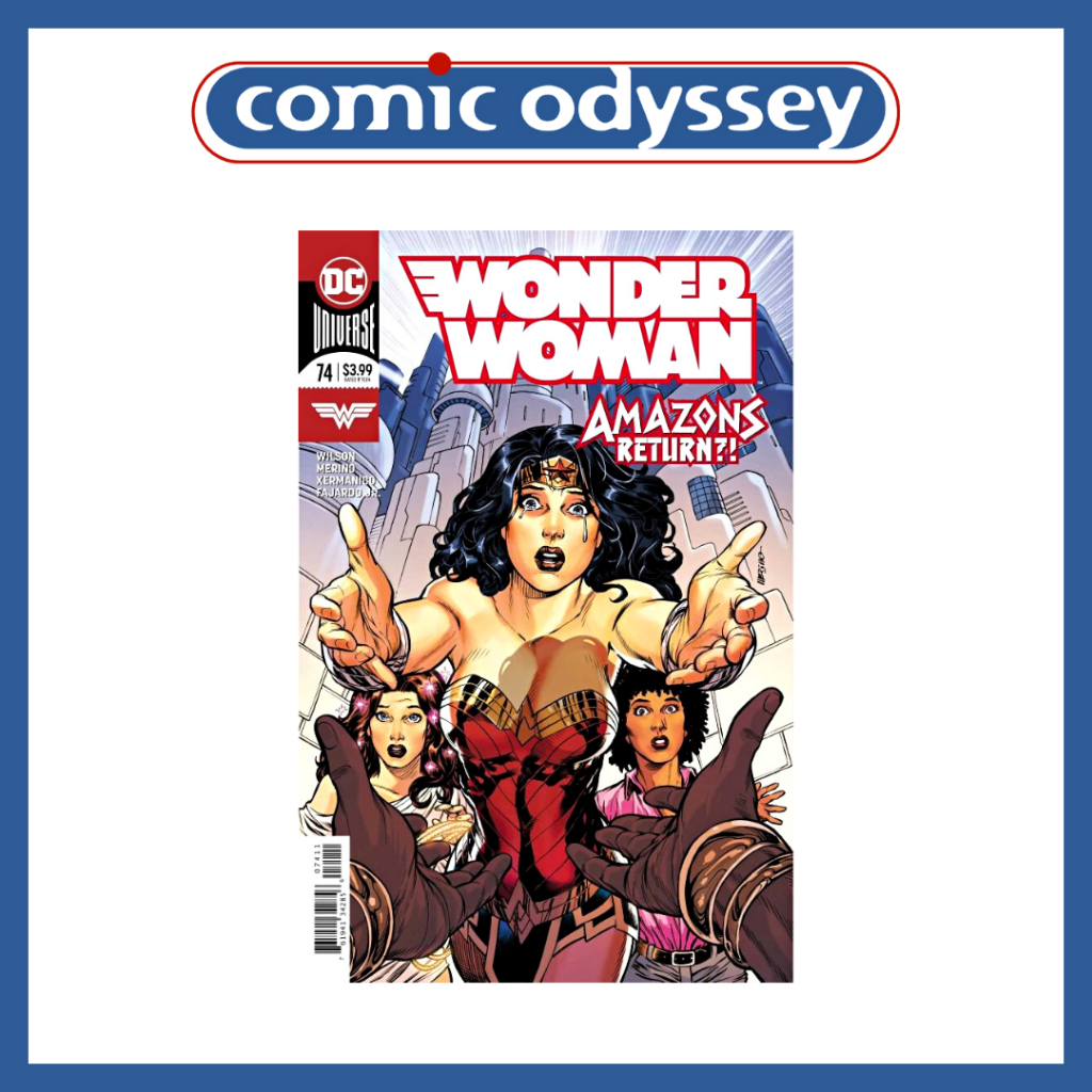 WONDER WOMAN #74 (2016) Jesus Merino Regular Cover | Shopee Philippines