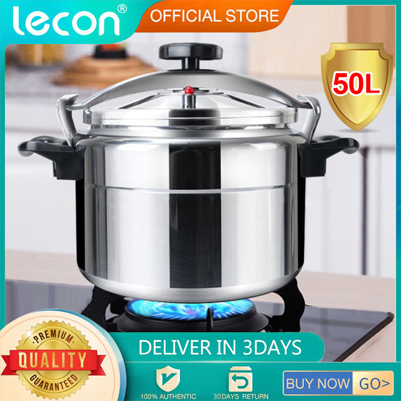 Lecon 13L-50L commercial pressure cooker Large capacity 304 stainless ...