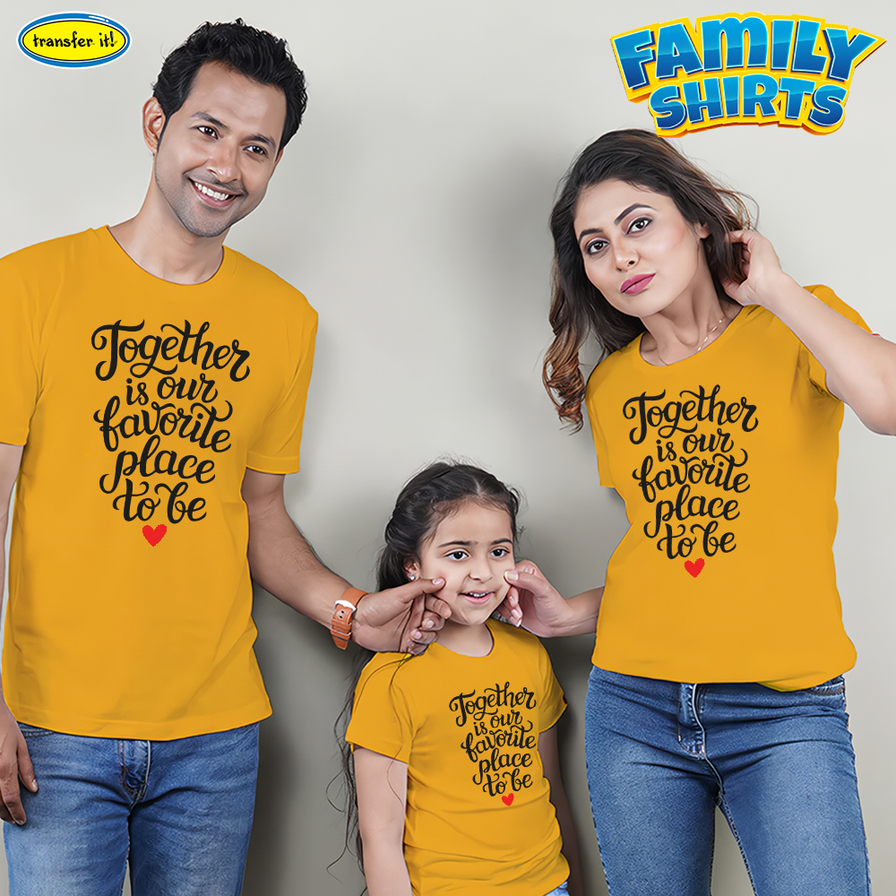 Transfer it Customized family statement mommy daddy son reunion family ...