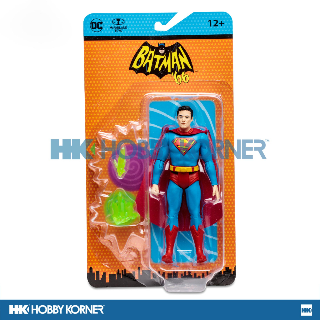 (IN STOCK) MCFARLANE TOYS 6 Inch Scale DC Retro Batman 66 Superman ...