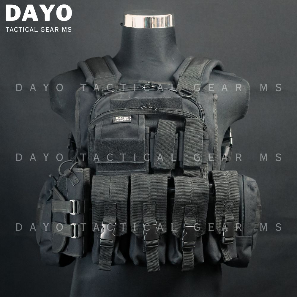 (DAYO) H-BACK FRONT PLATE CARRIER LRB DESIGN BANDOLIER | Shopee Philippines
