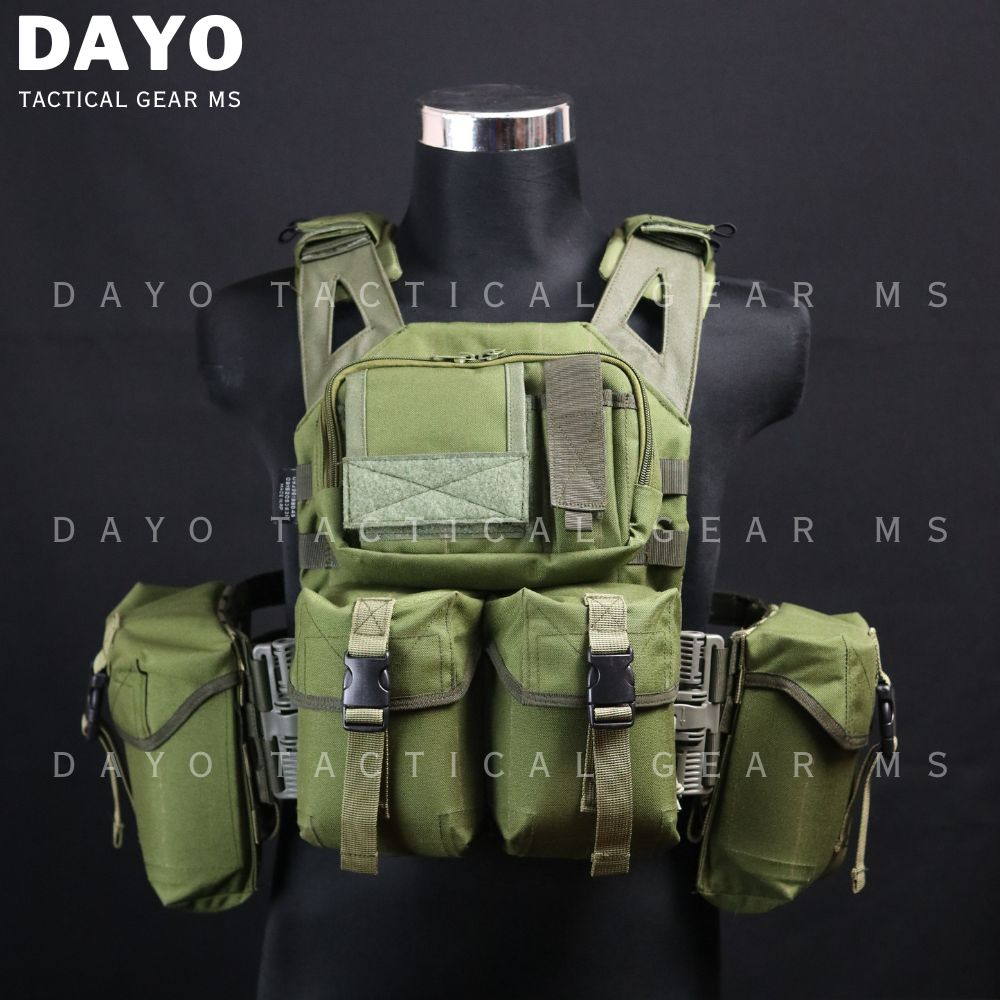 (DAYO) K3 Back to Back Vest/ Bandolier/ Plate carrier | Shopee Philippines
