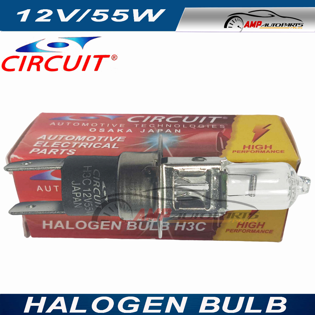 H3C CIRCUIT HALOGEN BULB 12V/55W | Shopee Philippines