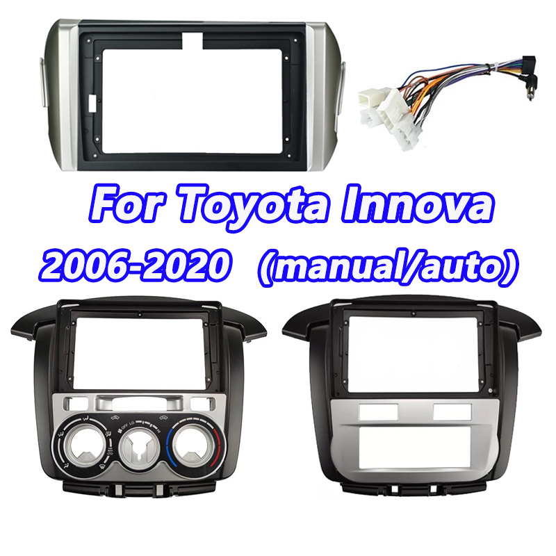Toyota Innova 2006-2020 Car Stereo 2din Panel Fascia 9 inch | Shopee ...