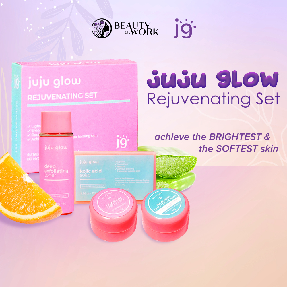 Authentic Juju Glow Korean Inspired Whitening Rejuvenating Set | Shopee ...