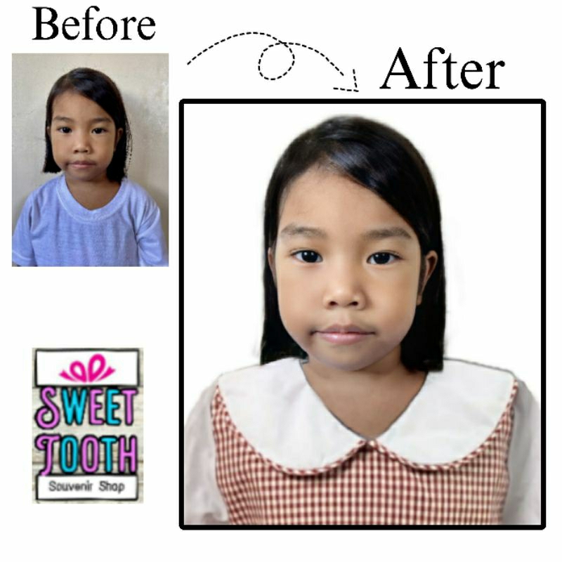 id picture 1x1 2x2 edit passport school elementary Highschool resume ...