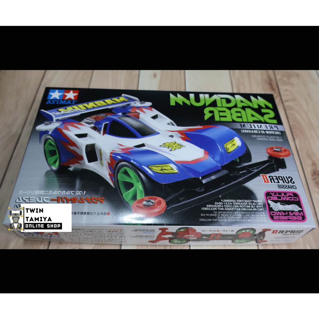 Tamiya 19431 Mini 4WD Magnum Saber Premium Super II Chassis 1/32 ...