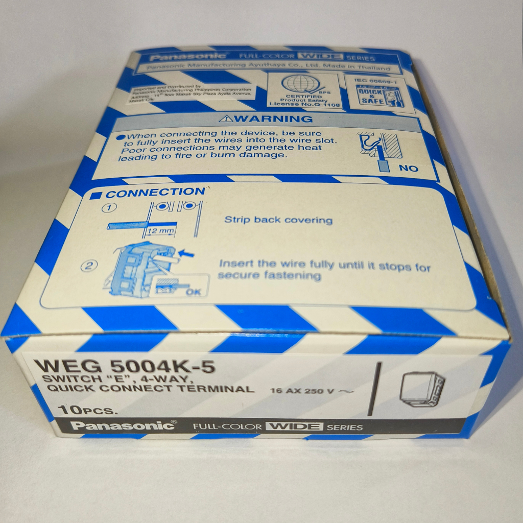 PANASONIC 4 way switch ( wide series ) | Shopee Philippines