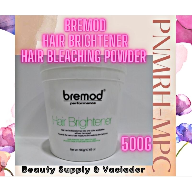 Bremod Hair Brightener Hair Bleaching Powder 500g (White Powder ...