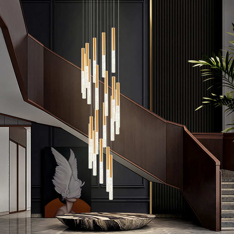 ENG_Lighting Staircase Chandelier Chandelier Ceiling Light Stair ...