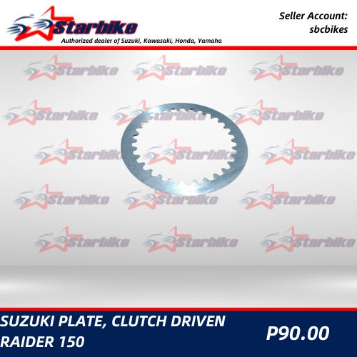 Suzuki Plate, Clutch Driven For Raider 150 (21451-28030-000) | Shopee ...